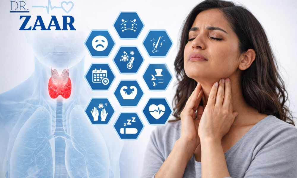 19 Signs of Thyroid Problems and Thyroid Treatment | Dr Zaar